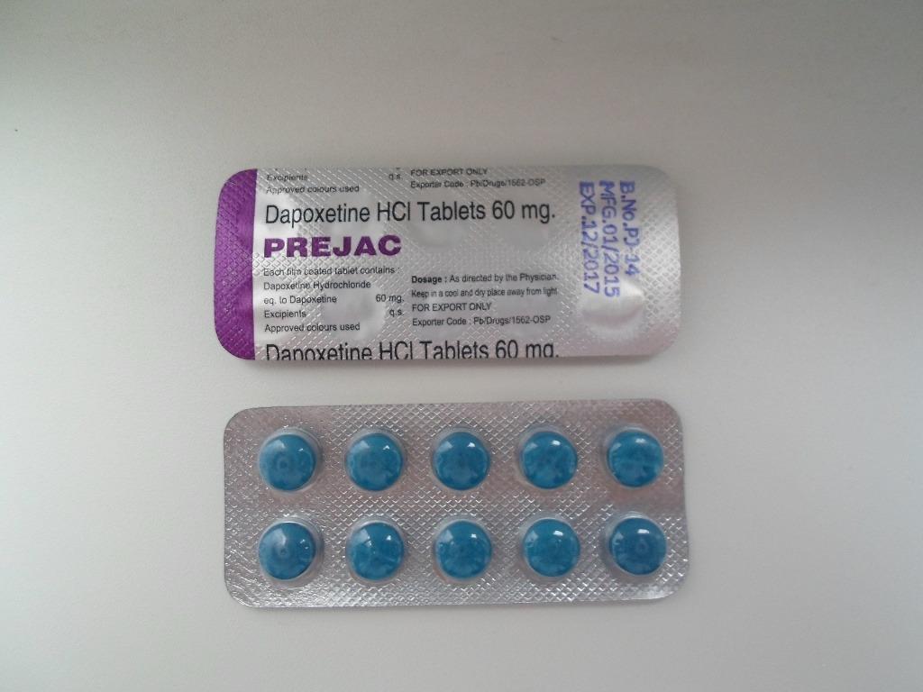 Prejac (Dapoxetine) 60mg De Vânzare • Comandă Online